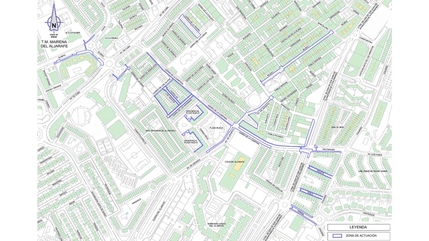 Dos millones para abastecimiento y saneamiento en Mairena del Aljarafe